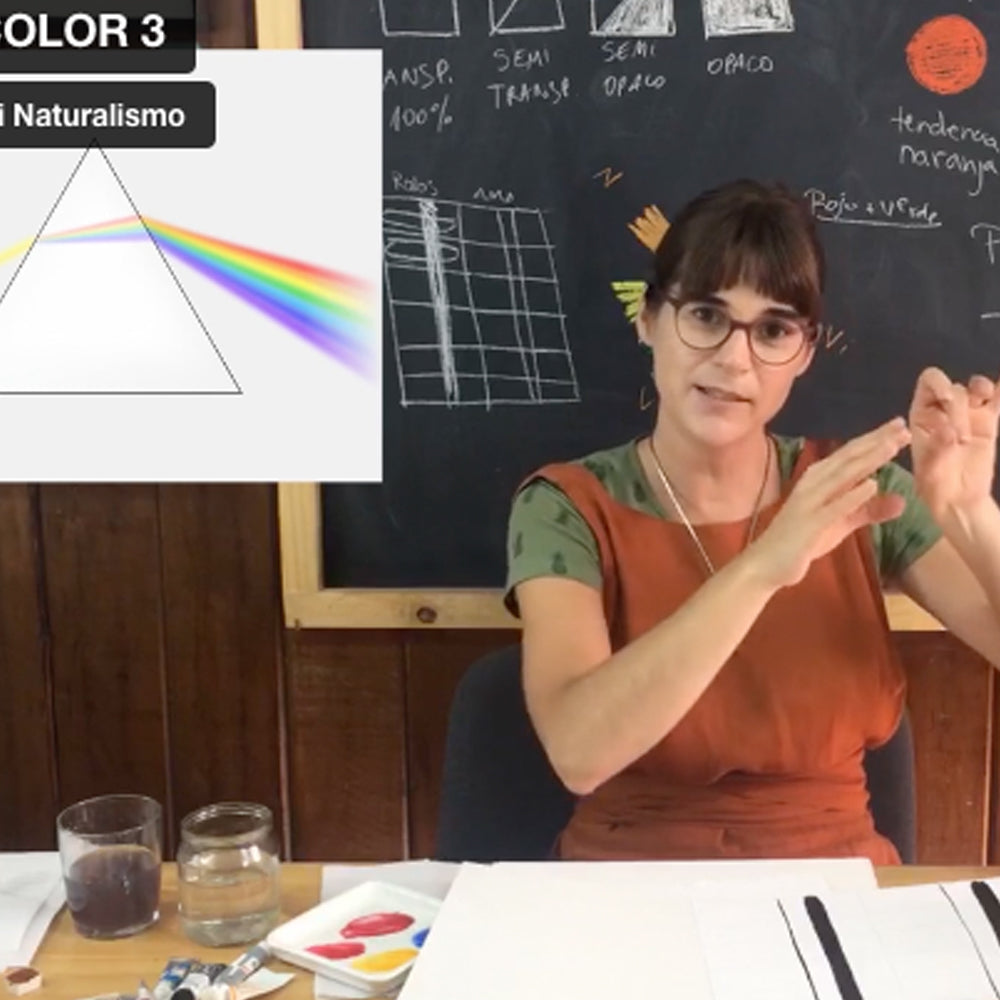 Color en Ilustración Naturalista en Acuarela I – Piedras y Agua